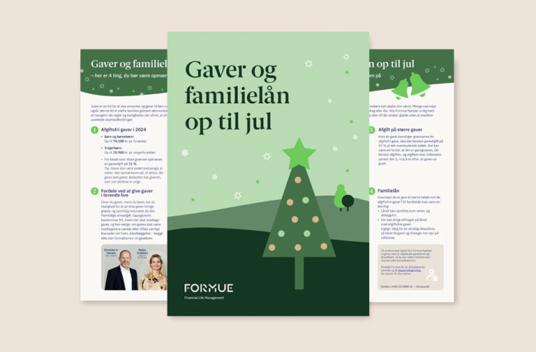 Guide: Gaver og familielån op til jul - Formue